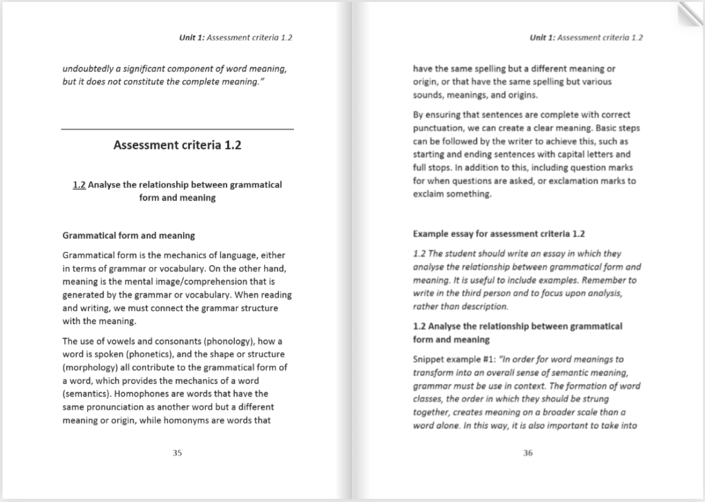 Completing Your Level 3 Award in English for Literacy and Language ...